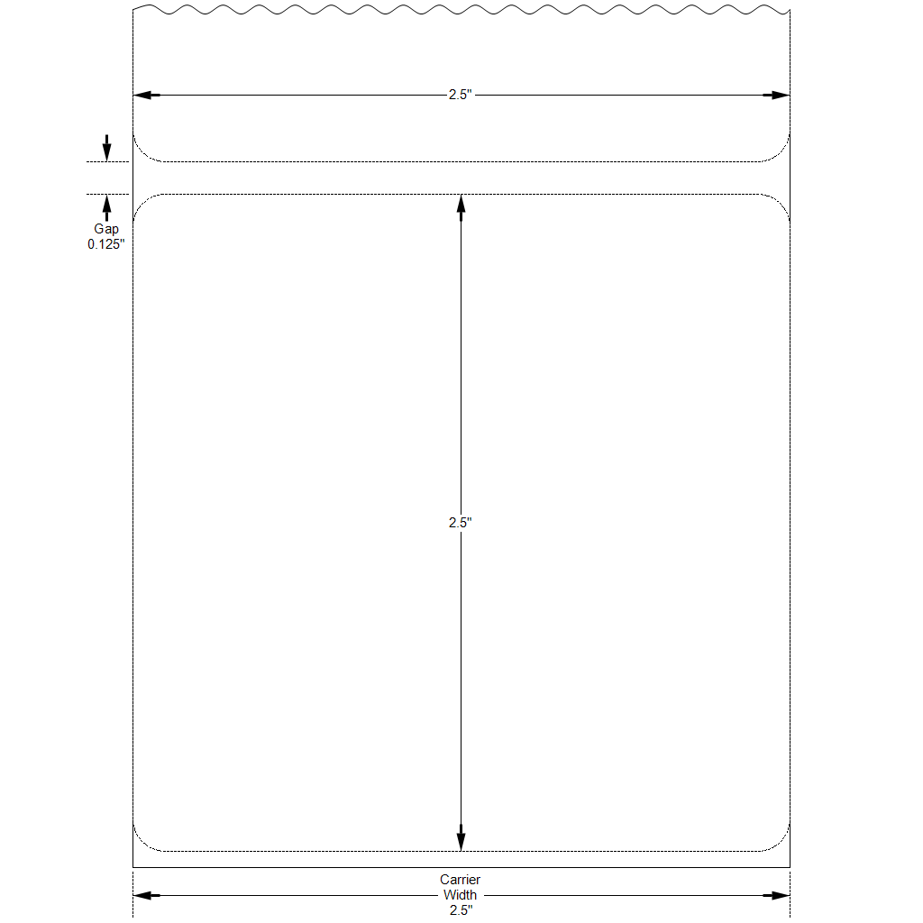 Stock Blank Labels | Kenco Label & Tag