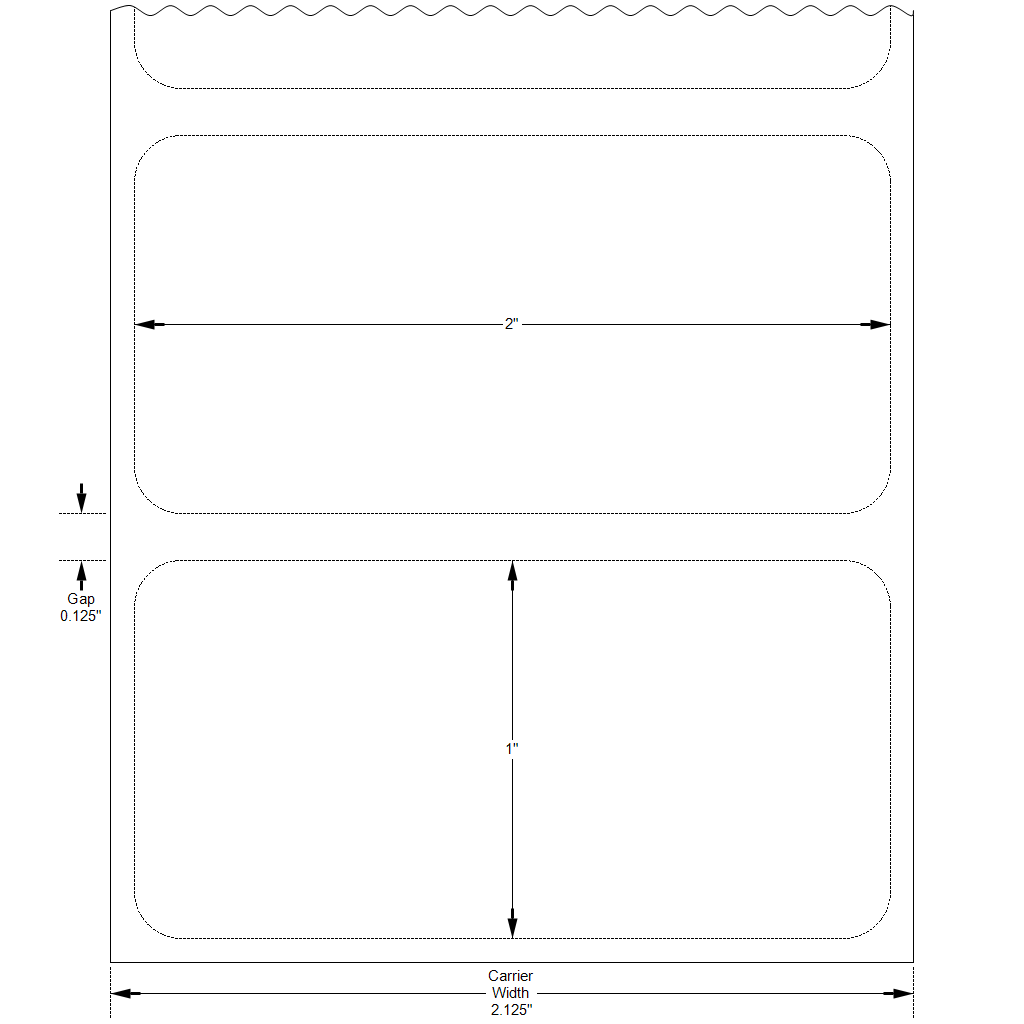 Stock Blank Labels | Kenco Label & Tag