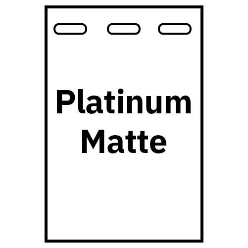 Kenco's ZionJet™ 4" x 12" Platinum Matte Inkjet Event Badges (Double ...