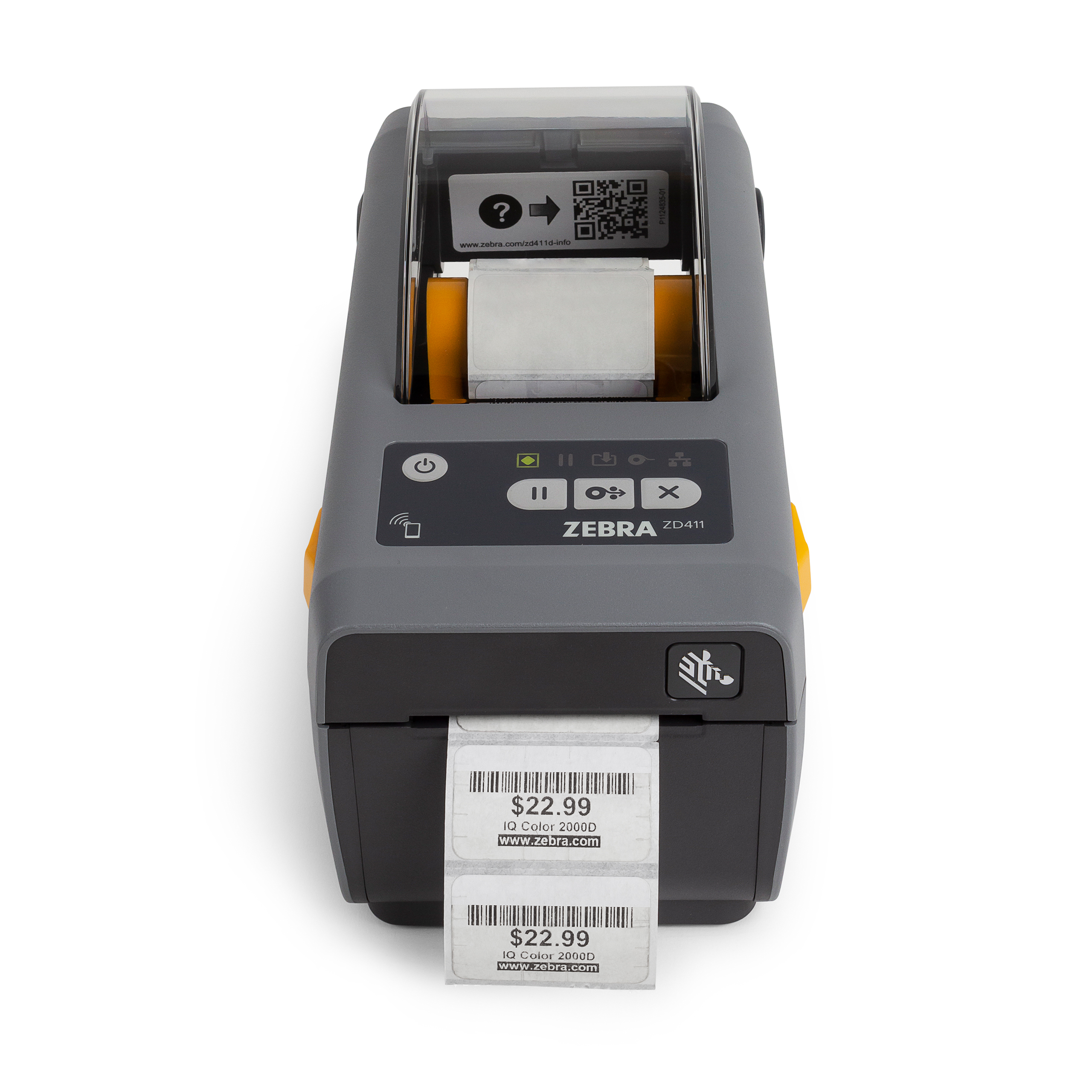 ZD4A022-D01M00EZ - Zebra® ZD411 Direct Thermal Printer, 203 DPI, USB ...