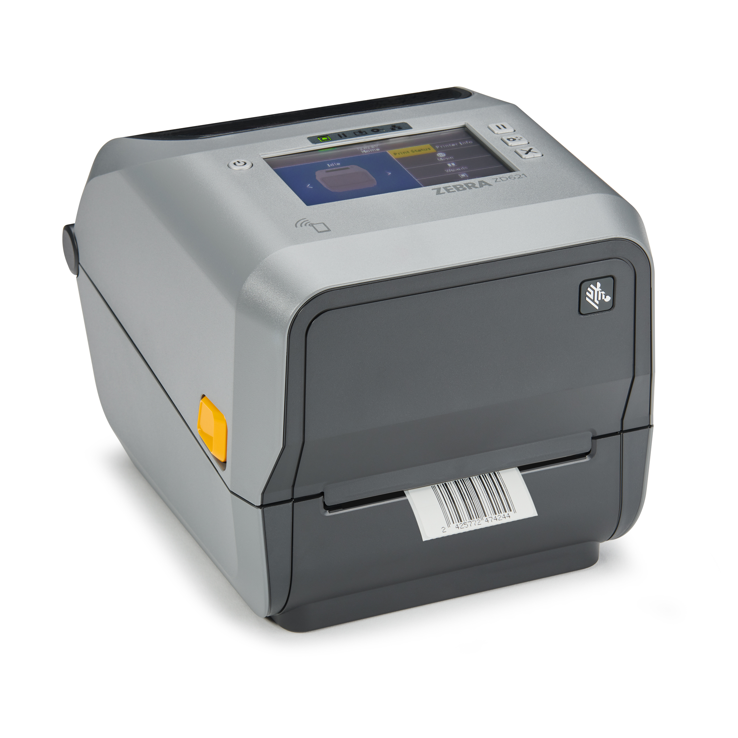 ZD6A143-301L01EZ - Zebra® ZD621 Thermal Transfer Printer, Color Touch ...