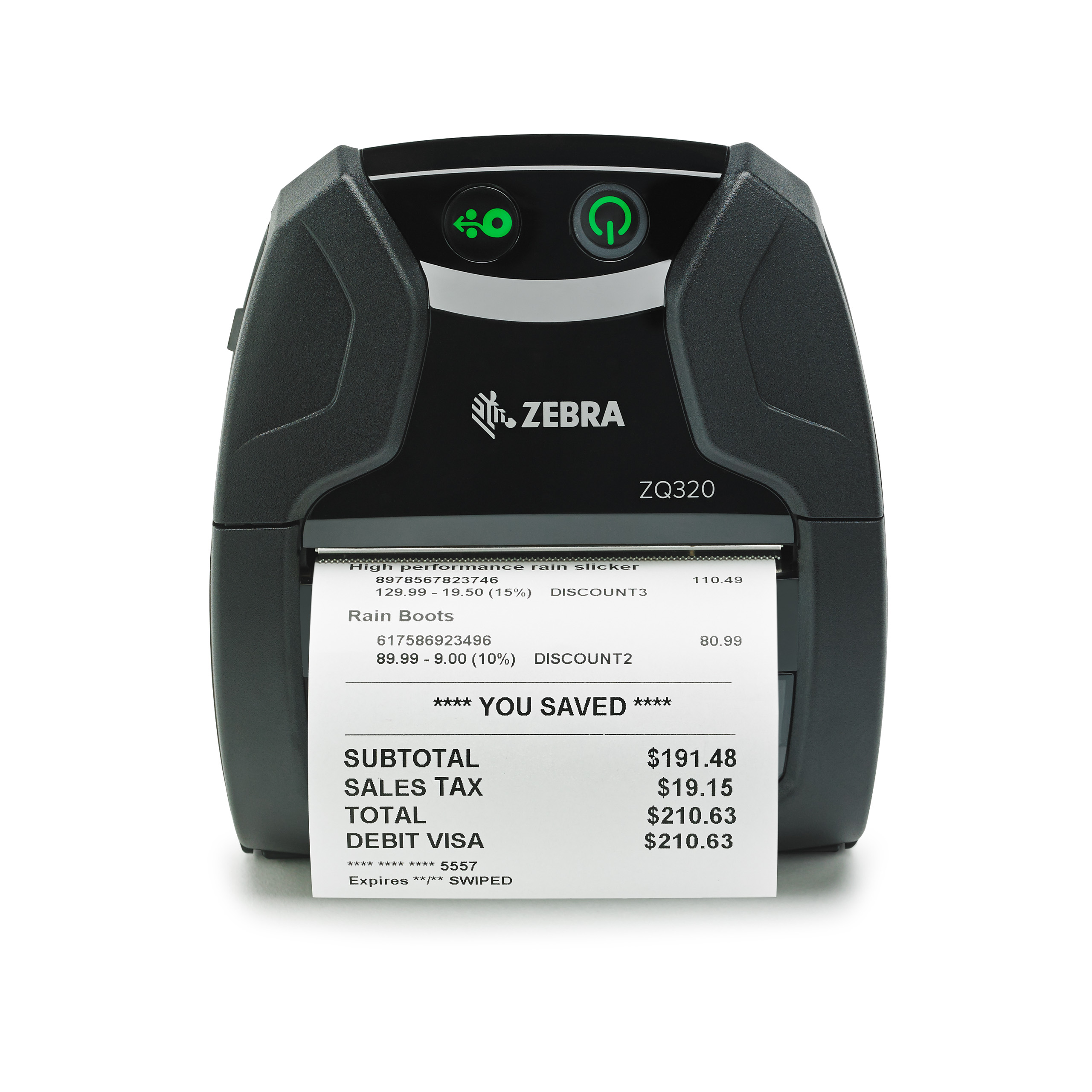 ZQ32-A0E04T0-00 - Zebra® ZQ320 Plus Direct Thermal Printer, 3", 203 DPI ...