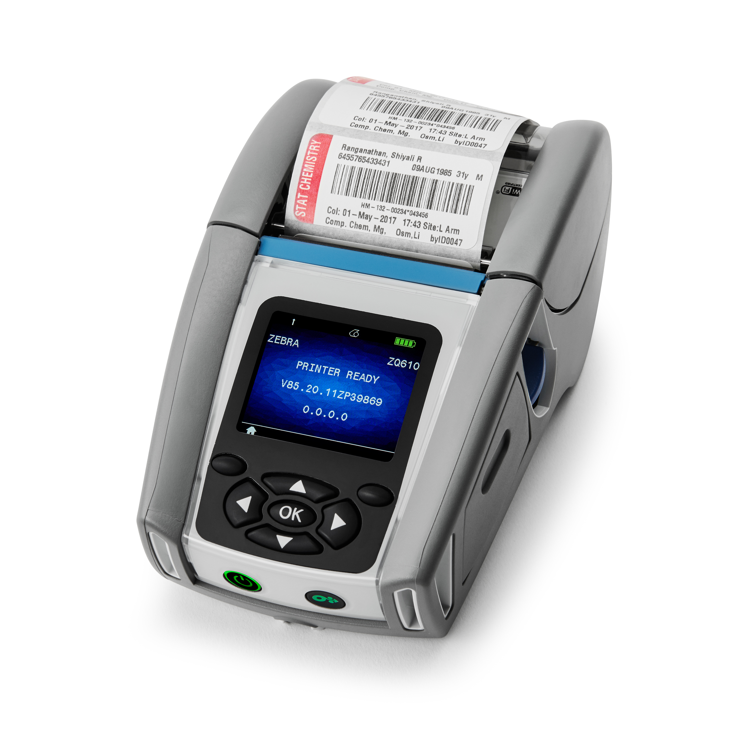 ZQ61-HUWA004-00 - Zebra® ZQ610 Plus Direct Thermal Printer, 2 ...