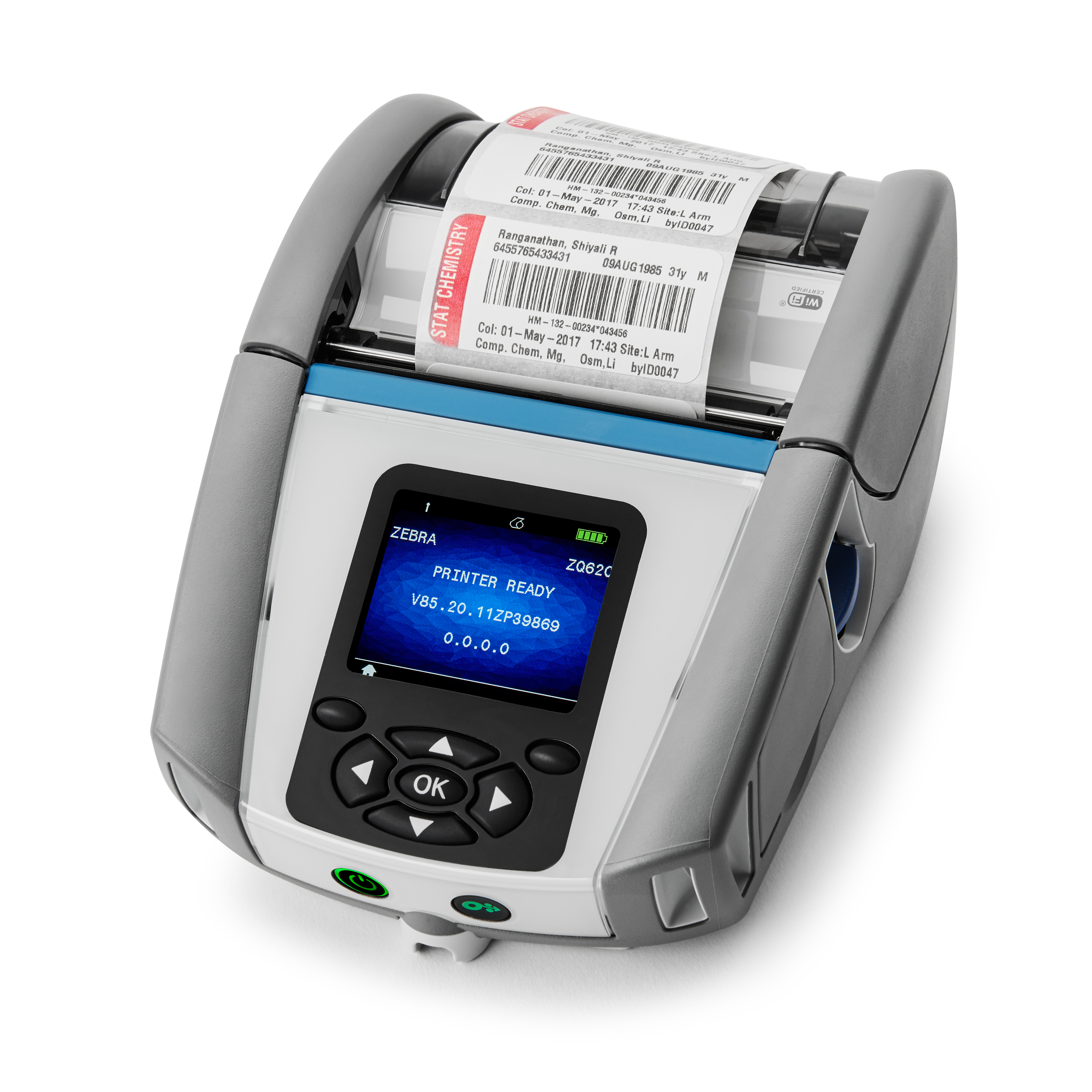 ZQ62-HUWA004-00 - Zebra® ZQ620 Plus Direct Thermal Printer, 3 ...